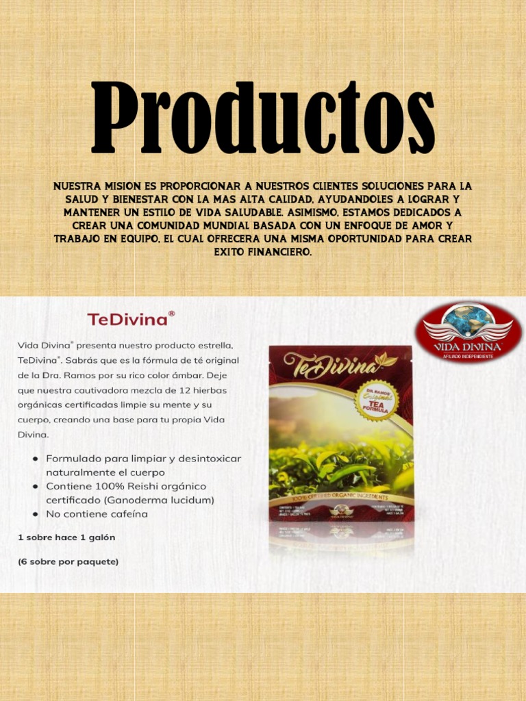 Productos Vida Divina (FULL) | PDF