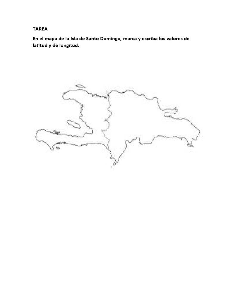 En El Mapa de La Isla de Santo Domingo | PDF