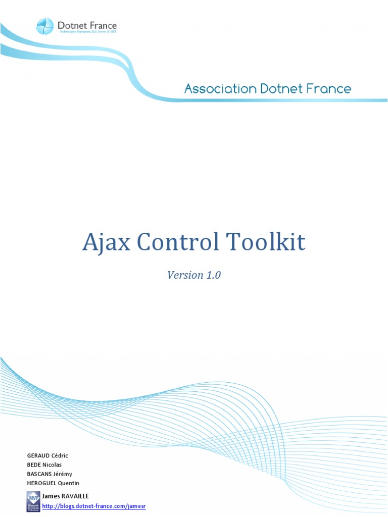 Ajax Control Toolkit | PDF | Ajax (Programmation) | JavaScript Ajax Control Toolkit | PDF | Ajax (Programmation) | JavaScript