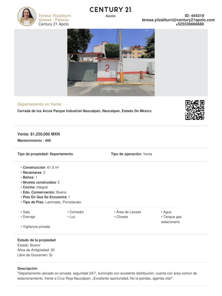 (444319) Parque Industrial Naucalpan | PDF