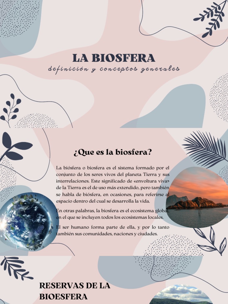 La Biosfera | PDF