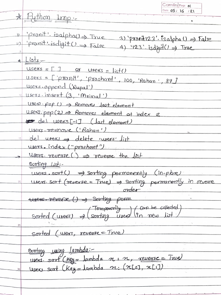 Python and Java Basic Cheat Sheet | PDF