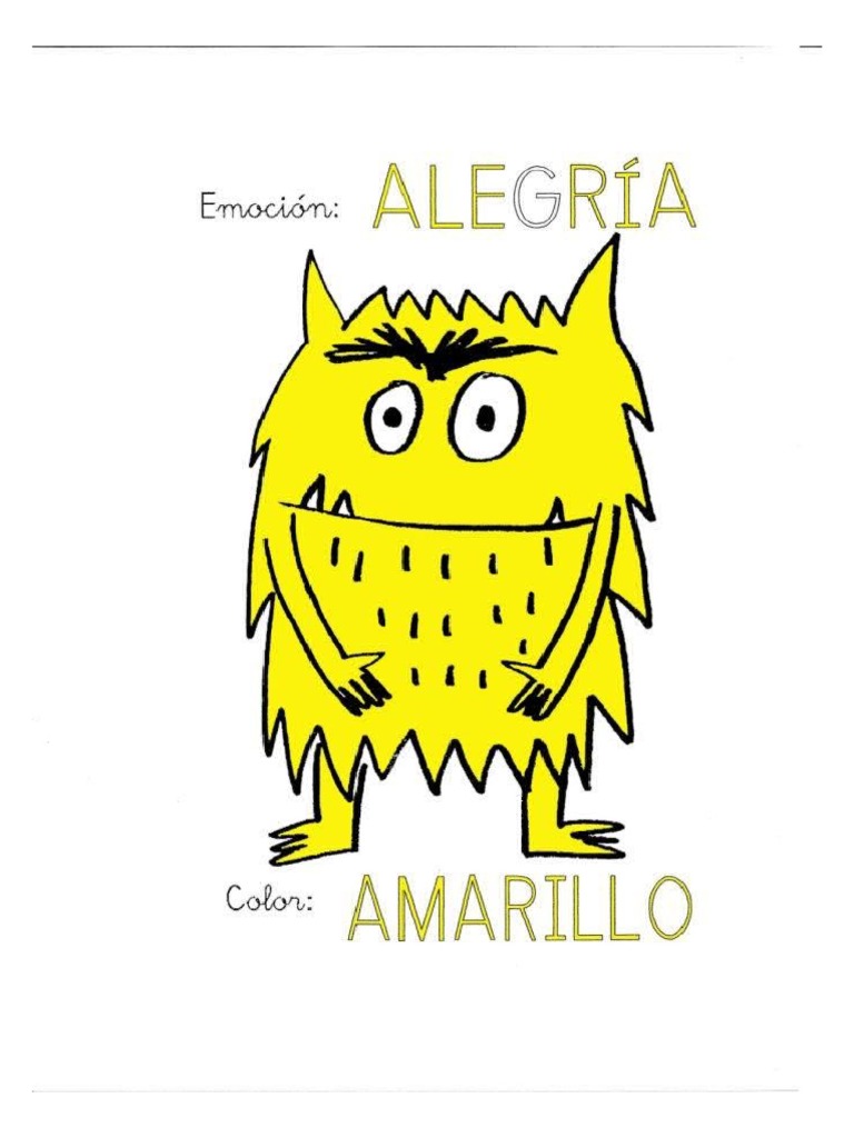 El Monstruo de Colores. | PDF