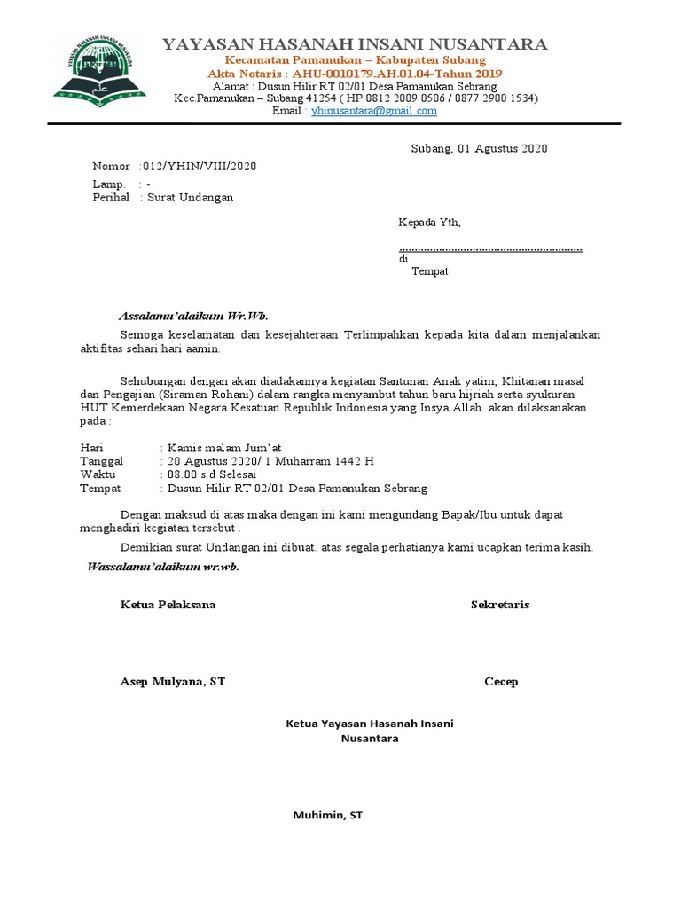 Pemberitahuan Kapolsek | PDF