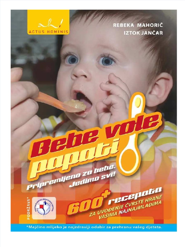 Bebe Vole Papati Pripremljeno Za Bebe Jedimo Svi | PDF