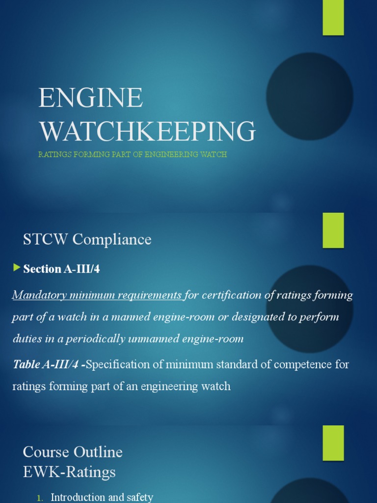 ENGINEERING WATCH PRINCIPLES | PDF | Pump | Marine Propulsion