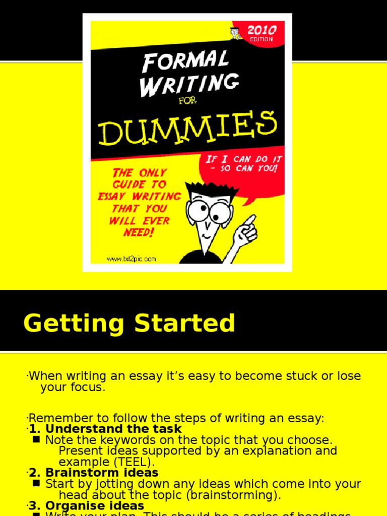 Idiots Guide To Writing | PDF | Citation | Grammatical Tense