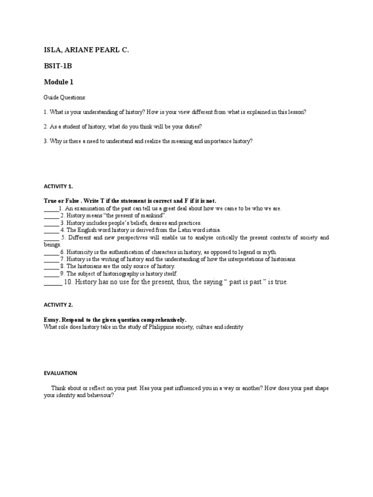 Gec2 Module 1-2 | PDF | Primary Sources | Historian