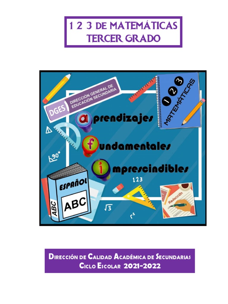 1 2 3 de Matemáticas 3º 1 | PDF | Geometría | Funciones trigonométricas