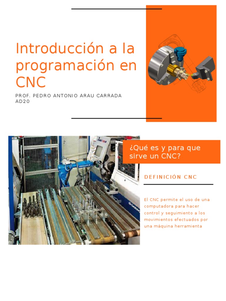 Introducci N A La Programaci N en CNC | PDF | Control numerico | Mecanizado