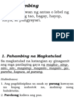 Noon at Ngayon Tula | PDF