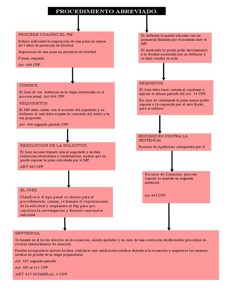 Procedimiento Abreviado y Provisional. | PDF | Apelación | Derecho penal