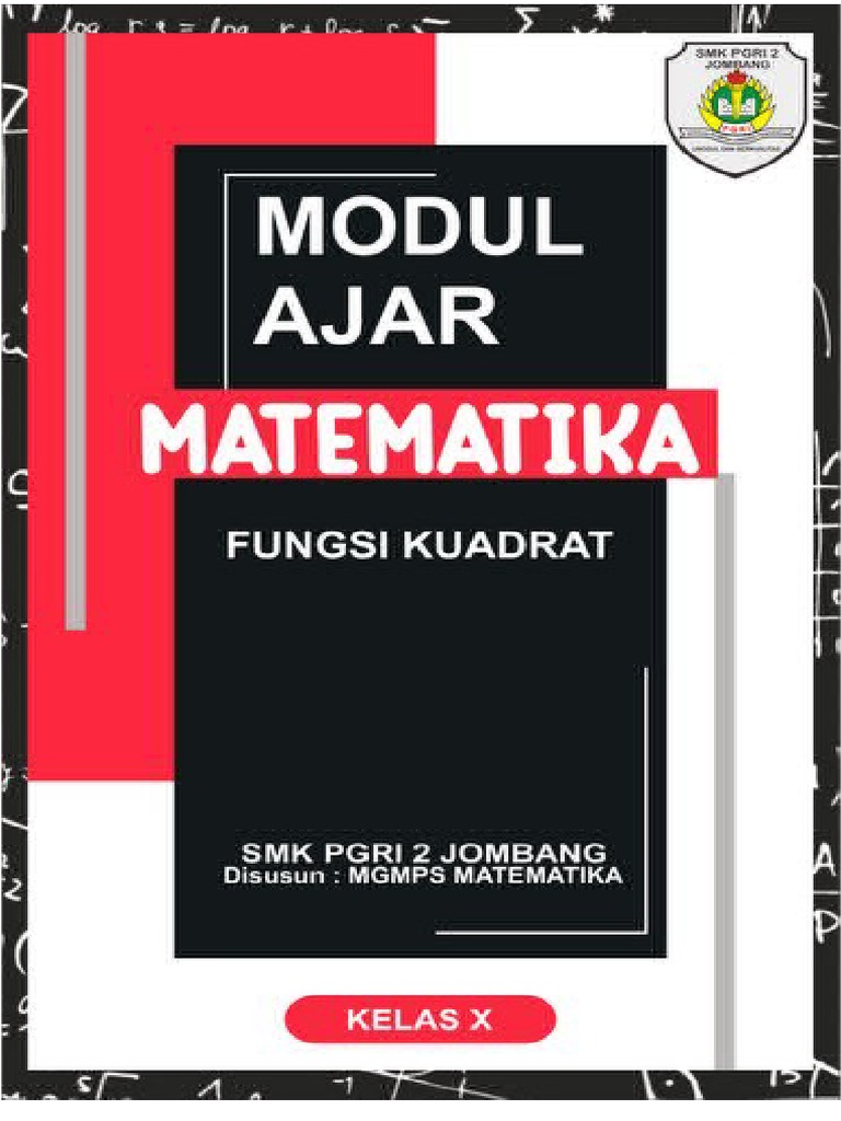 MODUL AJAR Fungsi Kuadrat | PDF