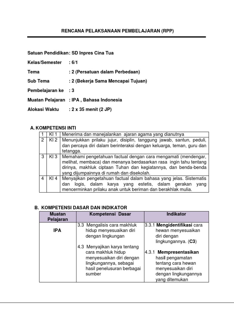 6.h-Pembuatan Rencana Aksi 1 - Teresia Sedia | PDF