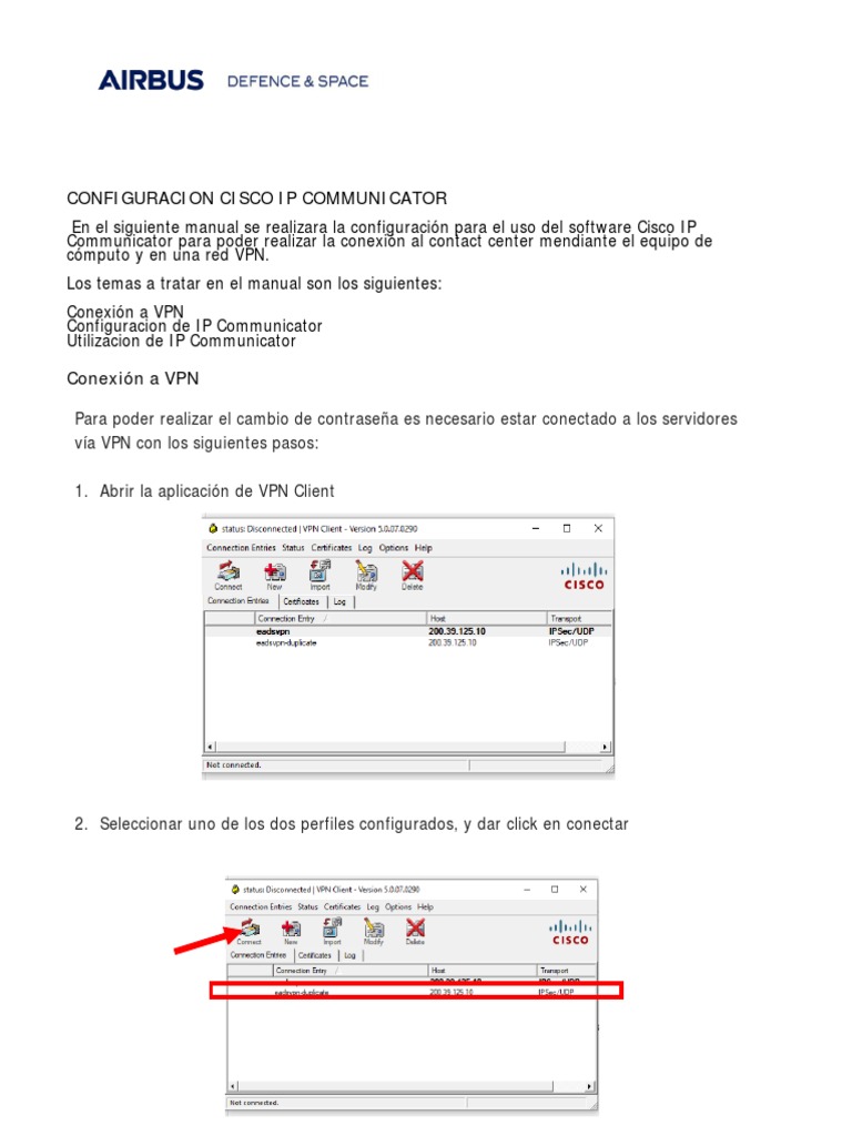 Configuracion Cisco IP Communicator | PDF | Red privada virtual ...