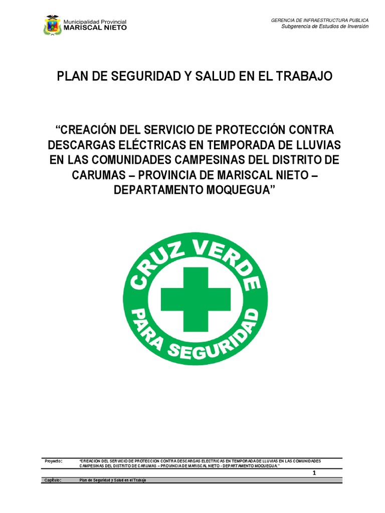 Plan SST - Pararrayos (Ok) | PDF | Valores | Seguridad y salud ocupacional