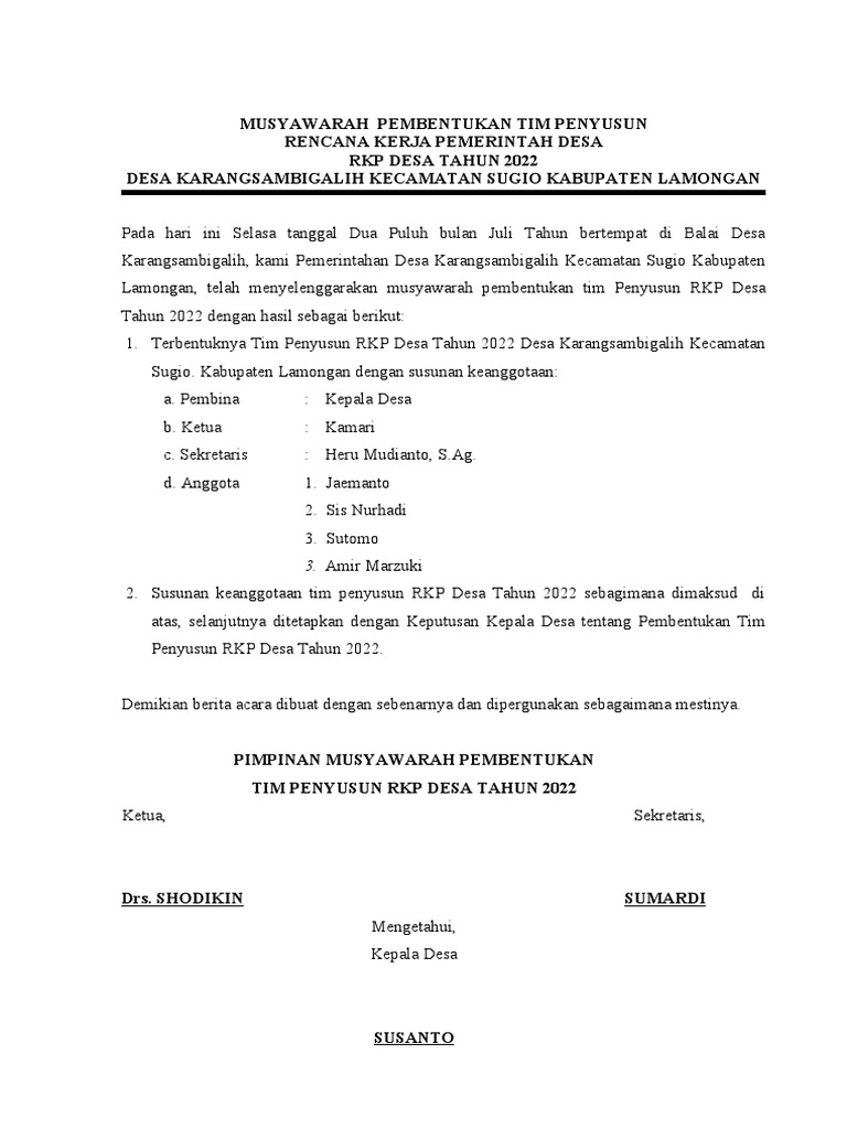 6 Daftar HDR 2022 | PDF