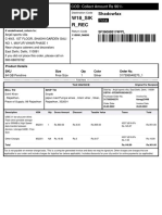 Restaurant Bill Format | PDF