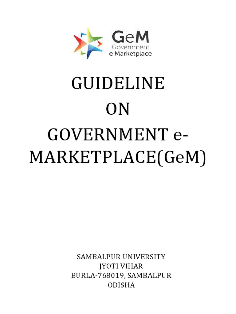 Gem Terms and Conditions For PBG | PDF | Procurement | Auction