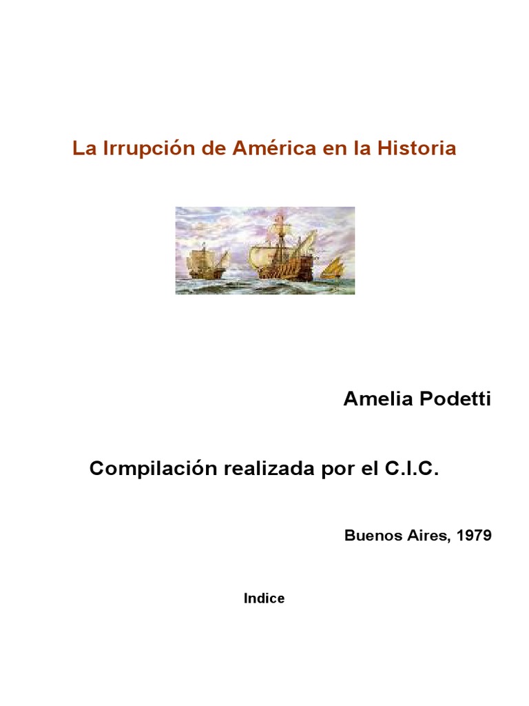 La Irrupcion de America en La Historia | PDF | Justicia | Crimen y violencia