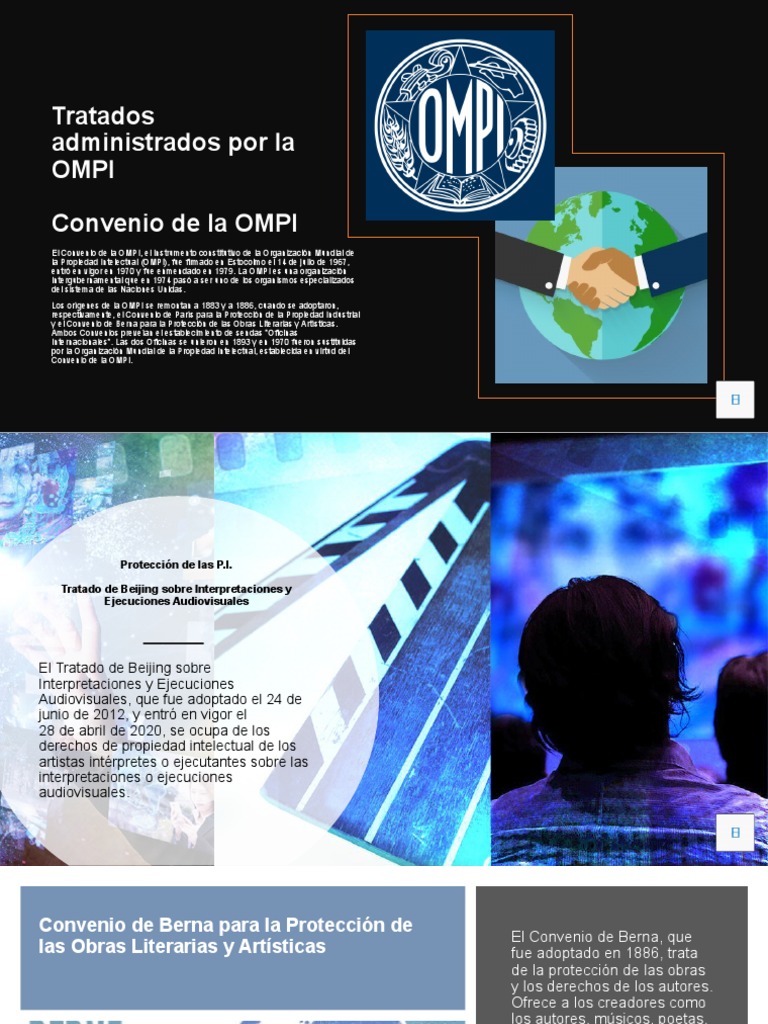 Tratados Administrados Por La OMPI | PDF | Patentar | Organización Mundial de la Propiedad ...