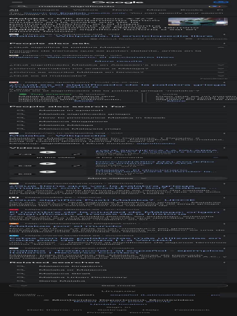 Malaka Significado - Google Search | PDF | Estudios de idiomas extranjeros