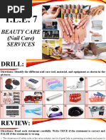 Worksheet Nails | PDF | Nail (Anatomy) | Integumentary System