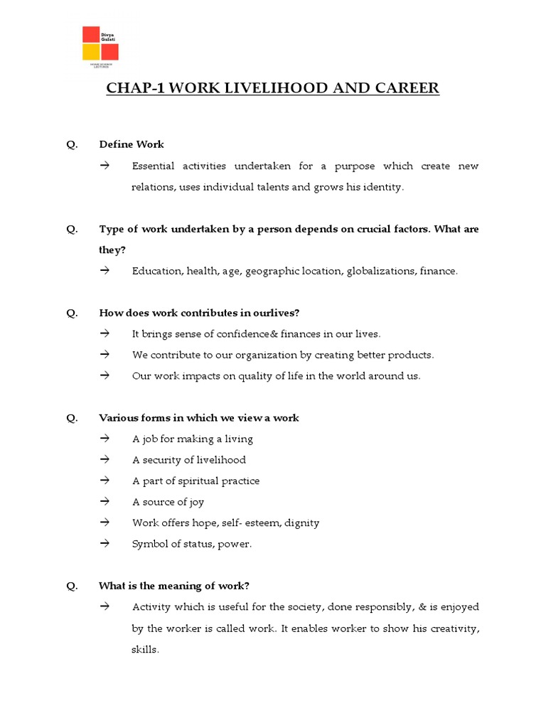 Understanding the Multifaceted Role of Work in Our Lives: A ...