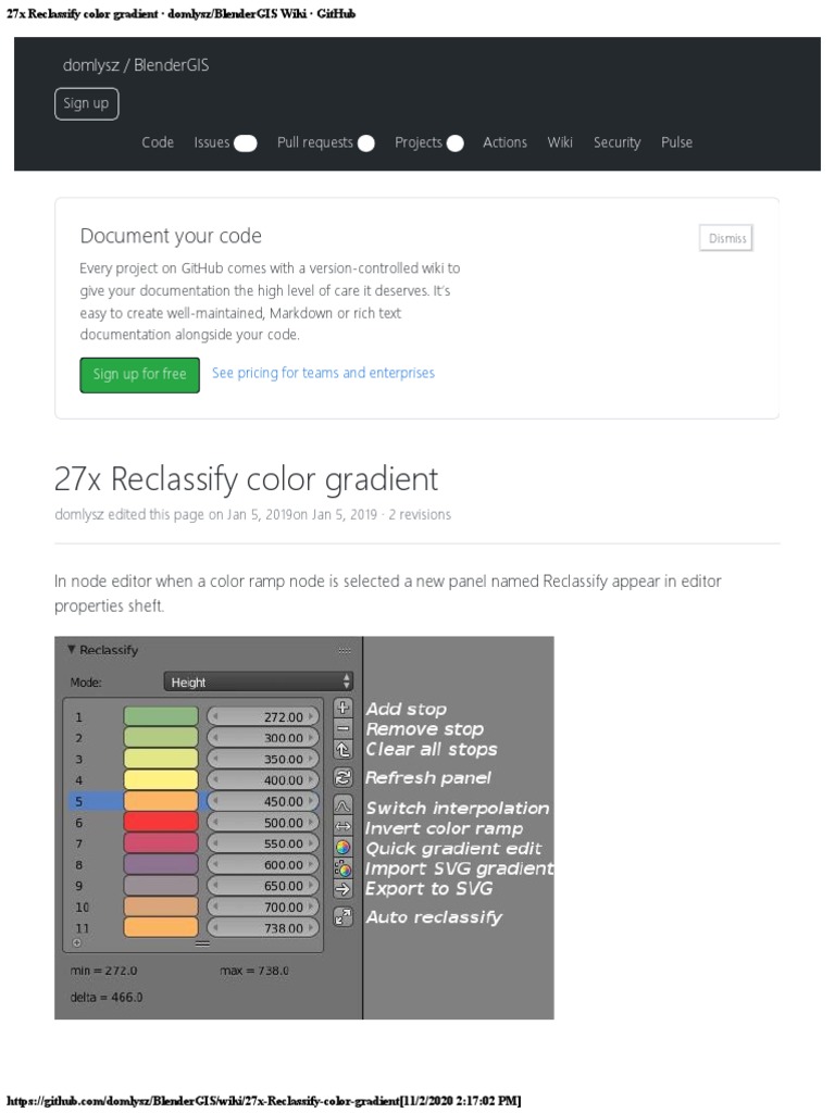 127x Reclassify Color Gradient Domlyszblendergis Wiki Github Pdf Interpolation Wiki 