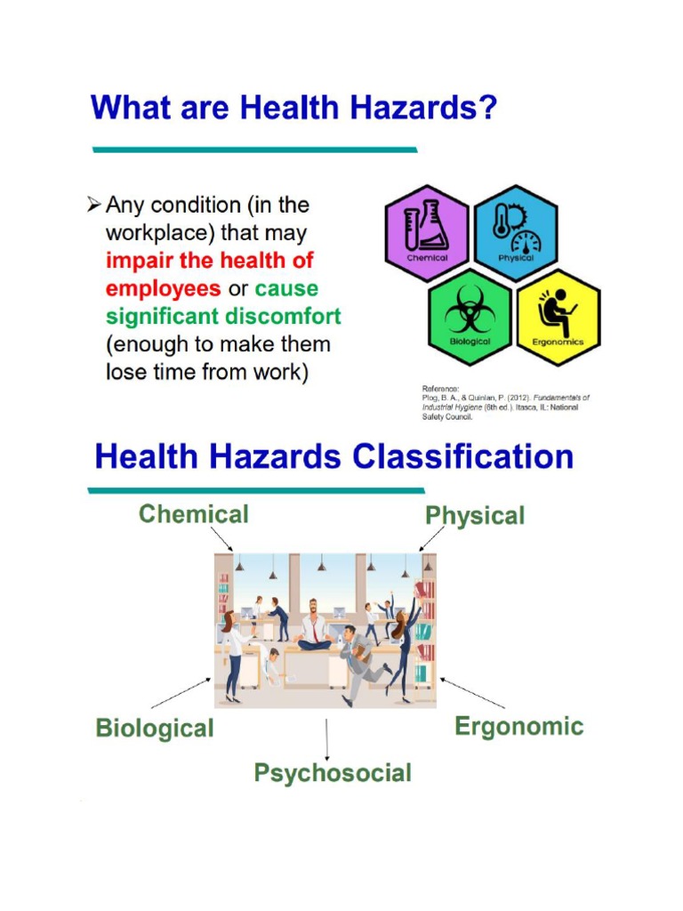 11 Health Hazards Summary | PDF