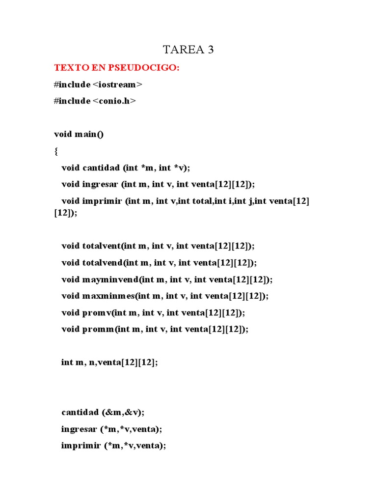 Tarea 3 de Eva Chavez | PDF | Estructura de datos de matriz ...