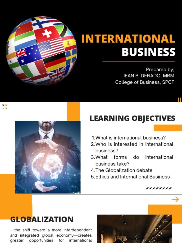Understanding International Business: A Comprehensive Overview of Key ...