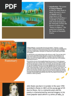 A Thing of Beauty | PDF | Poetry | John Keats