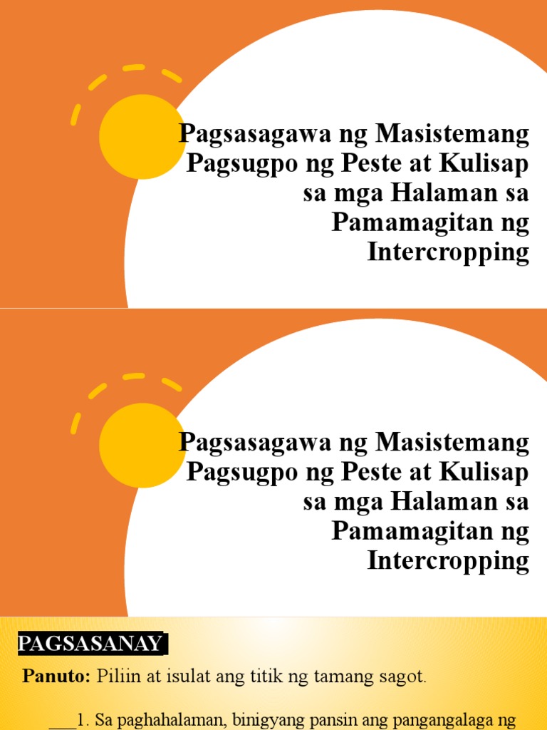 AG-Q1-MODULE2-ARALIN 7-Pagsasagawa NG Masistemang Pagsugpo NG Peste at ... AG-Q1-MODULE2-ARALIN 7-Pagsasagawa NG Masistemang Pagsugpo NG Peste at ...