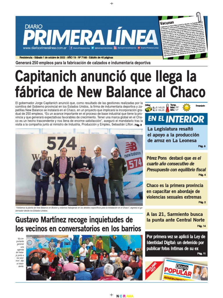 Nro7168 - 2022 10 01 | PDF | Economias