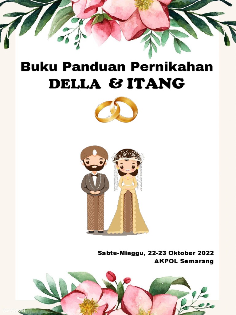 Buku Panduan Pernikahan DELLA & ITANG | PDF