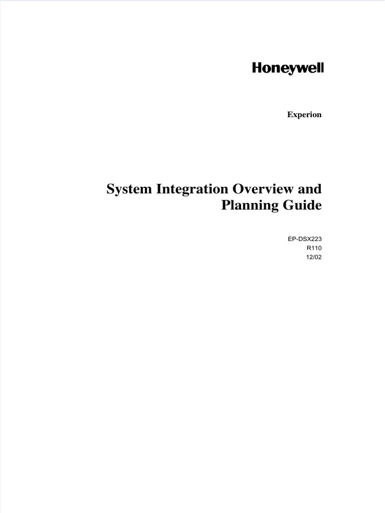 Ep Dsx223 210 System Integration Overview and Planning Guide | PDF | Server (Computing) | Client ...