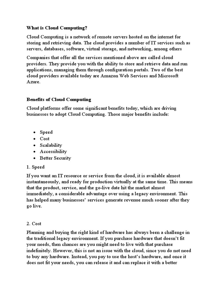 Aws Notes | PDF | Cloud Computing | Amazon Web Services