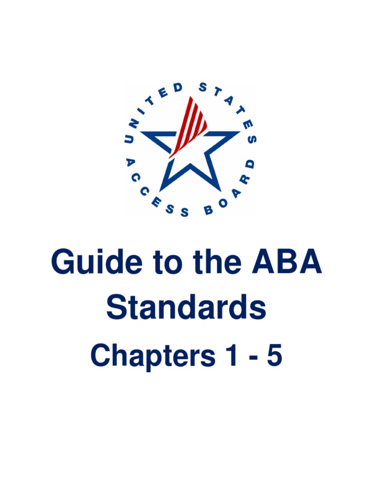 ABA Standards Guide - Chapters1 5 | PDF