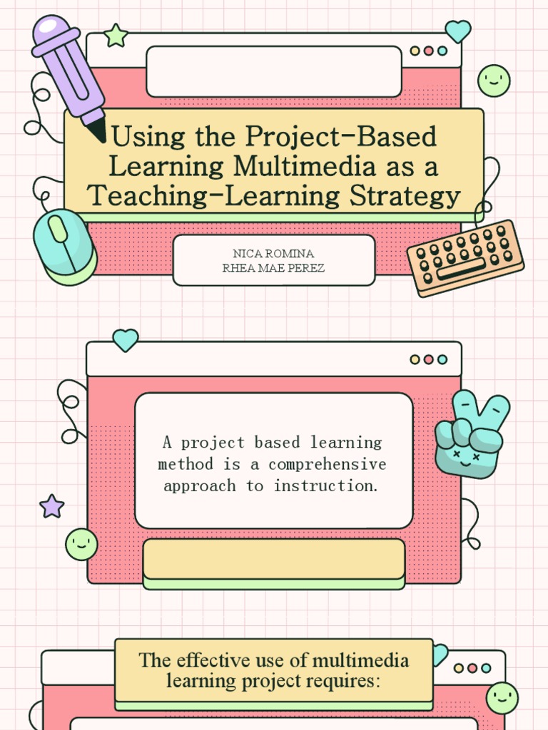 Using The Project-Based Learning Multimedia As A Teaching-Learning Strategy | PDF | Multimedia ...