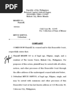 Affidavit of Undertaking - Bail | PDF