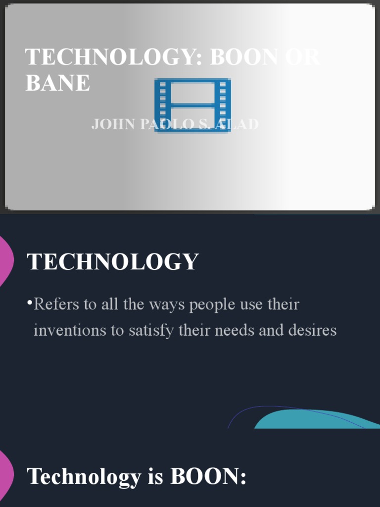Technology Boon or Bane | PDF