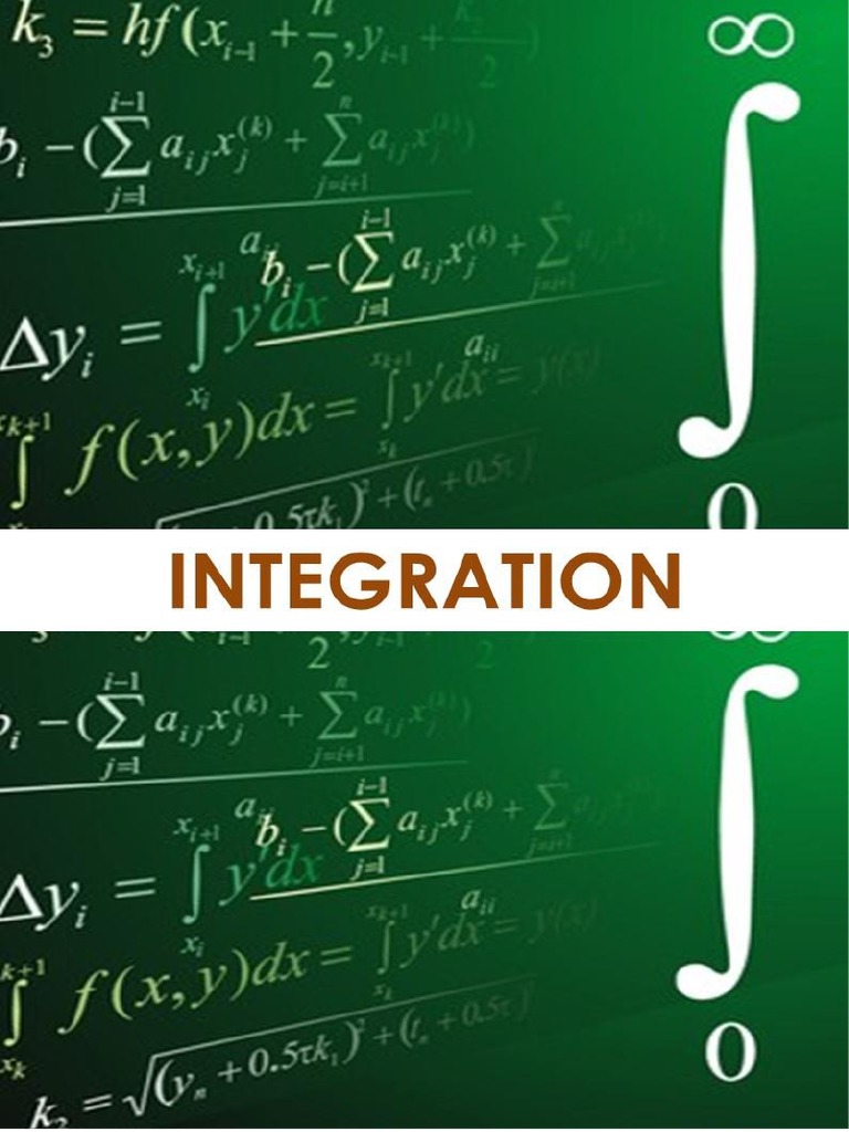 4.unit 4 Integration | PDF | Integral | Derivative