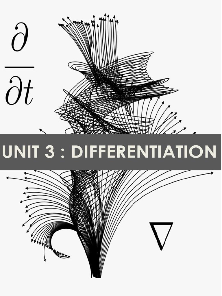Unit 3 Differentiation | PDF | Trigonometric Functions | Derivative