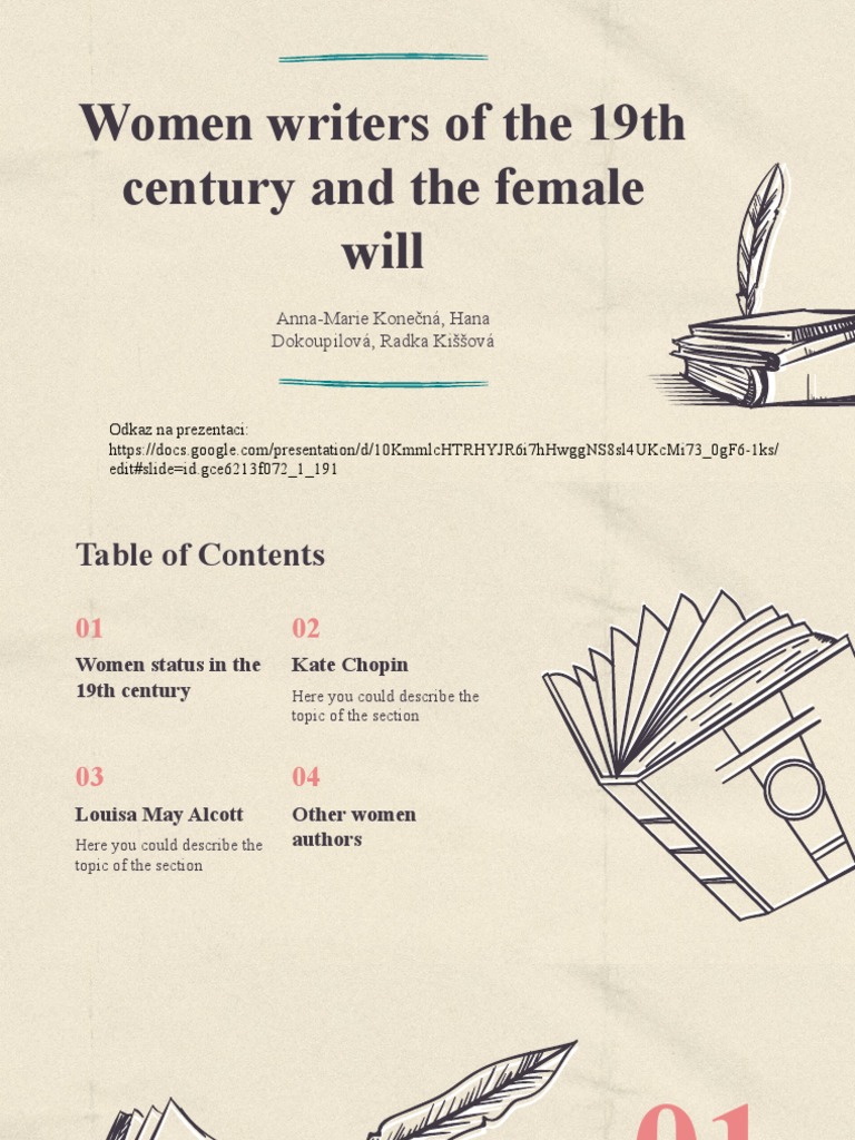 Women Writers of The 19th Century and The Female Will | PDF | Little Women
