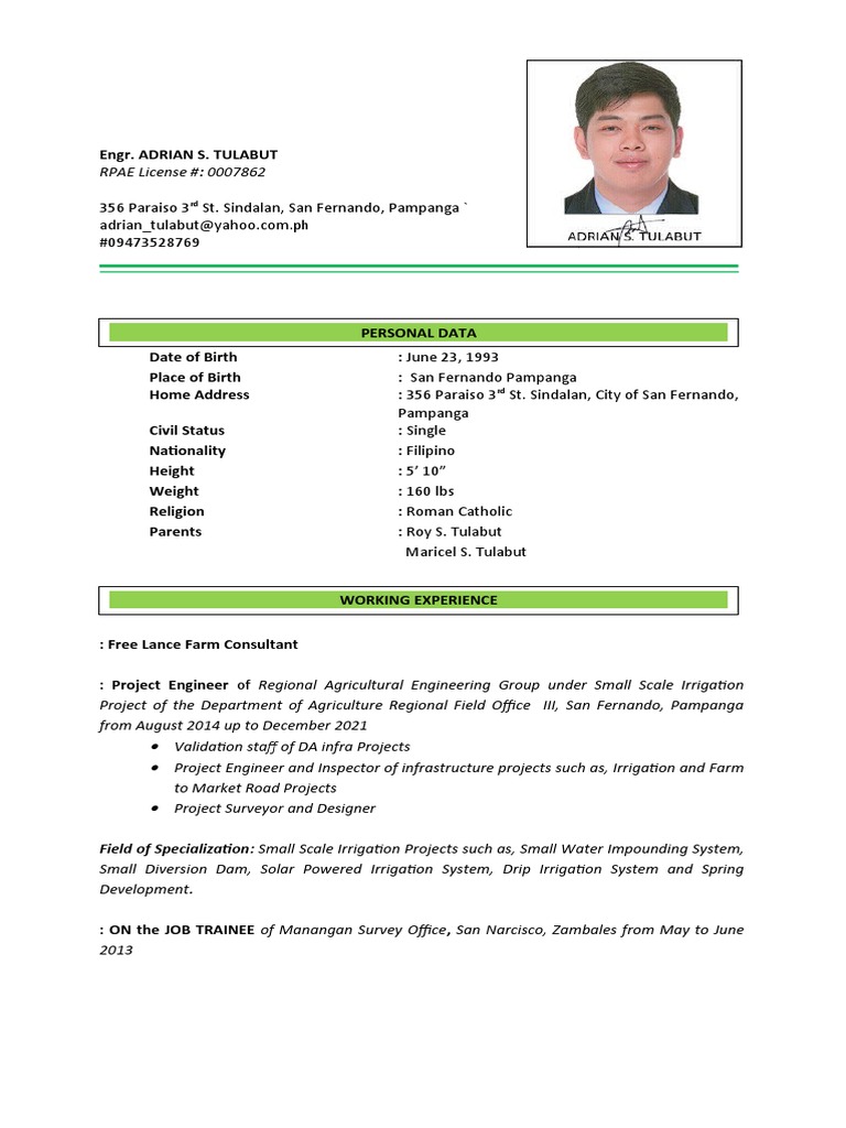 Adrian - S Resume | PDF | Science