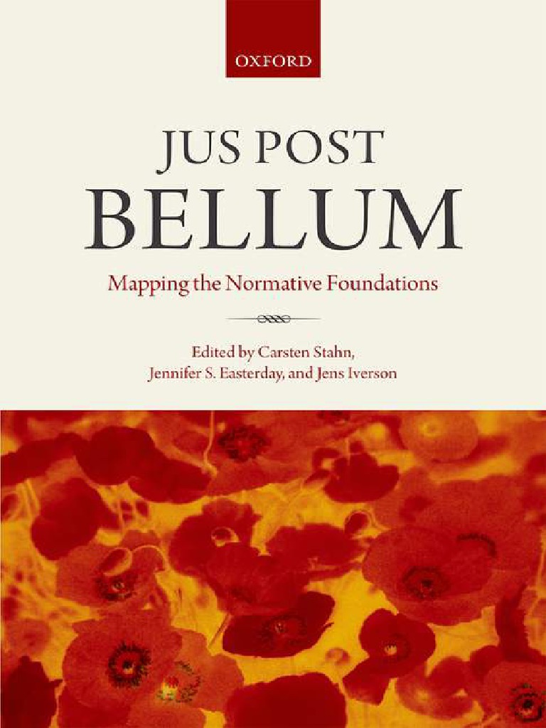 Jus Post Bellum | PDF | Just War Theory | International Law