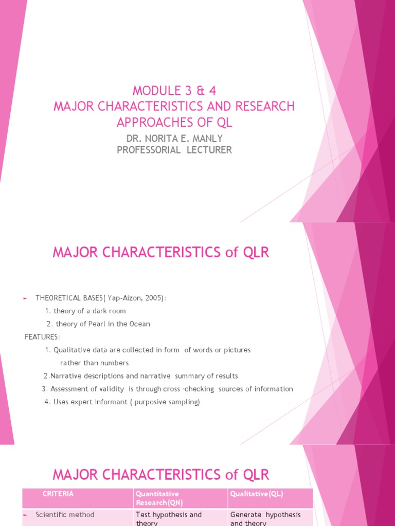 Uts Module 3 4 Qualitative Research | PDF | Qualitative Research | Data Analysis