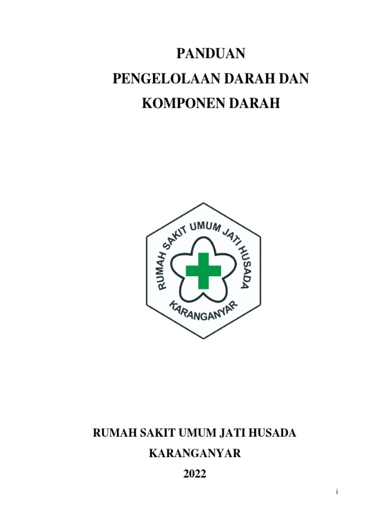 Panduan Pengelolaan Darah Dan Komponen Darah PPI 7 (B) DAN MONITORING | PDF | Sains & Matematika