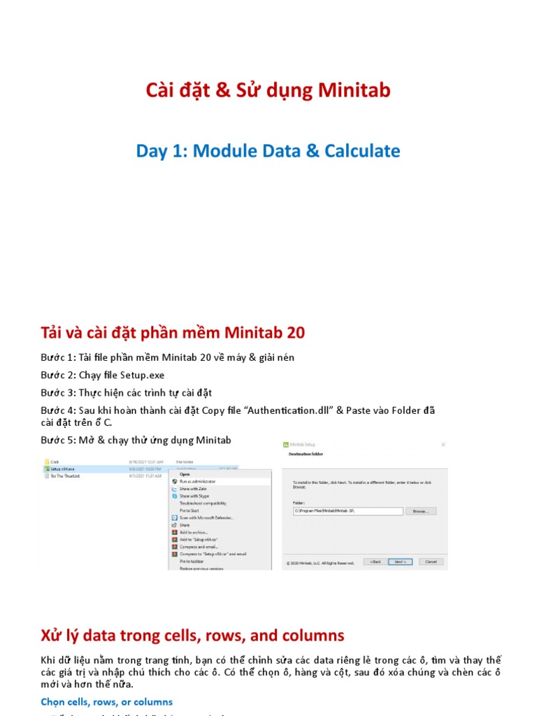 Minitab Day1 | PDF